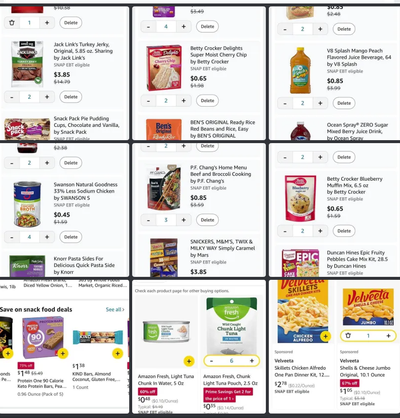 AMAZON PRICE ERRORS ON GROCERIES! AMAZON PRICE ERRORS ON GROCERIES!